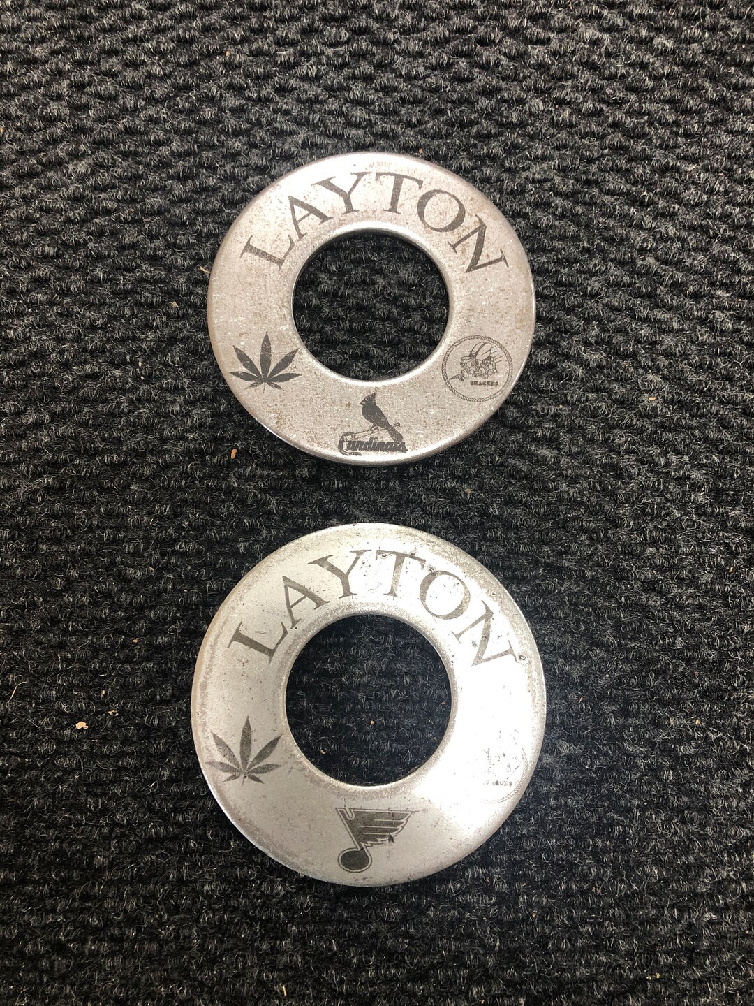 Custom 3-hole Washers EXTRA LARGE 3.5” Set of Four *washers* - Etsy