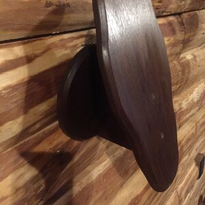 Walnut European mount plaque | Etsy