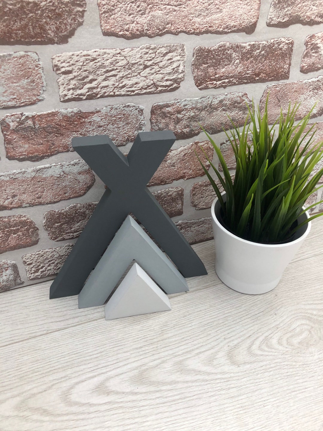 Handmade Freestanding Stacking Tee Pee, Nursery, Baby Shower Gift ...