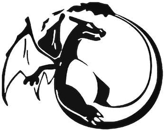 Charizard Evolution PNG SVG JPG Clip Art Pokémon Digital Download File ...