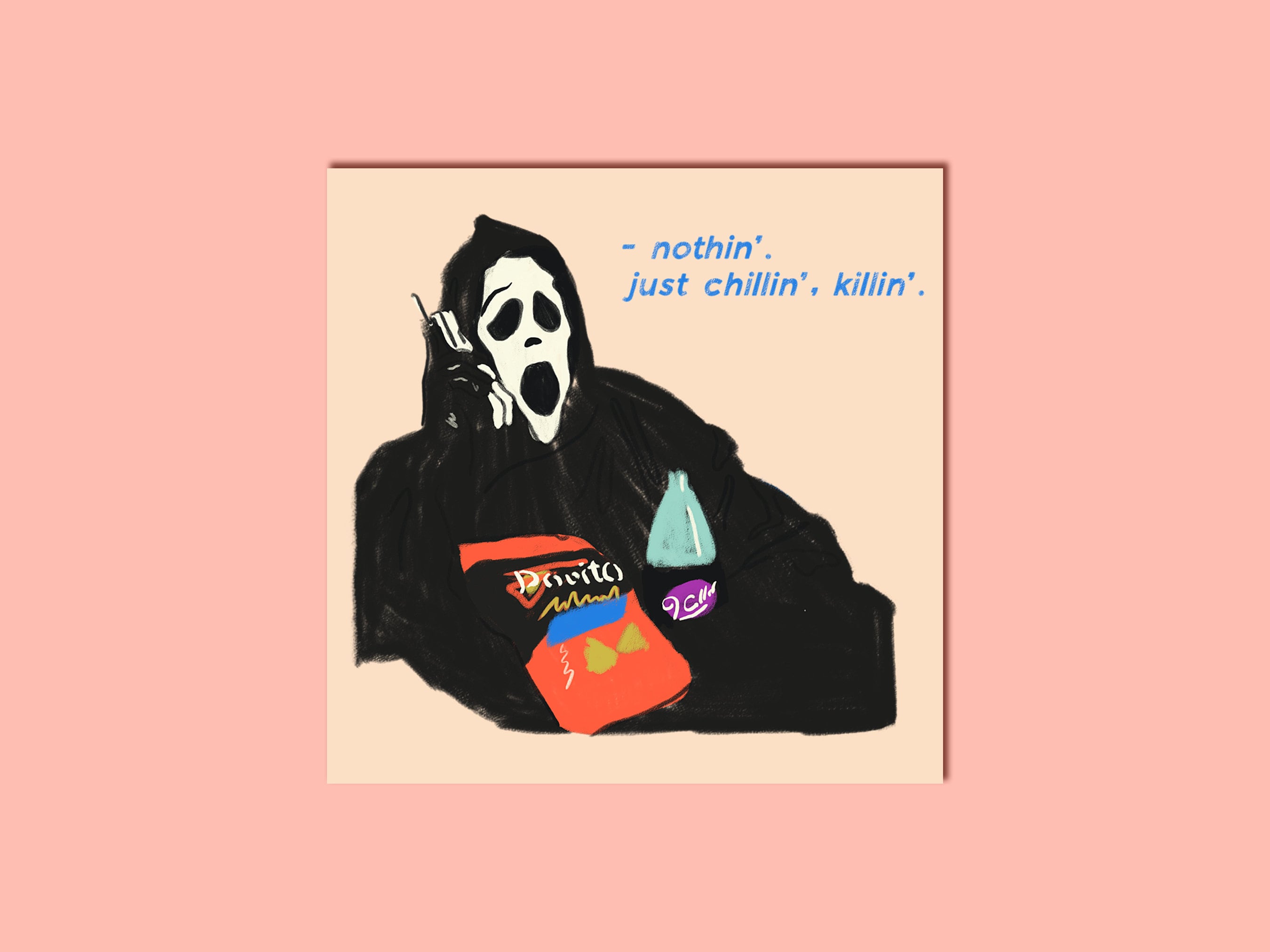 Scream Wazzup Wallpaper