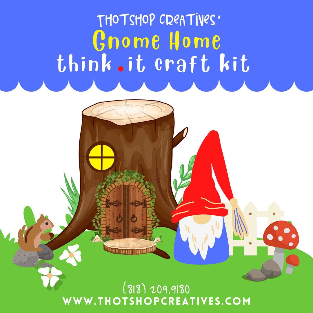 Gnome Home Craft Kit - Etsy