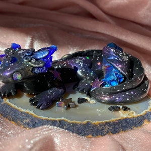 Polymer Clay Crystal Guardian Axolotl - Etsy