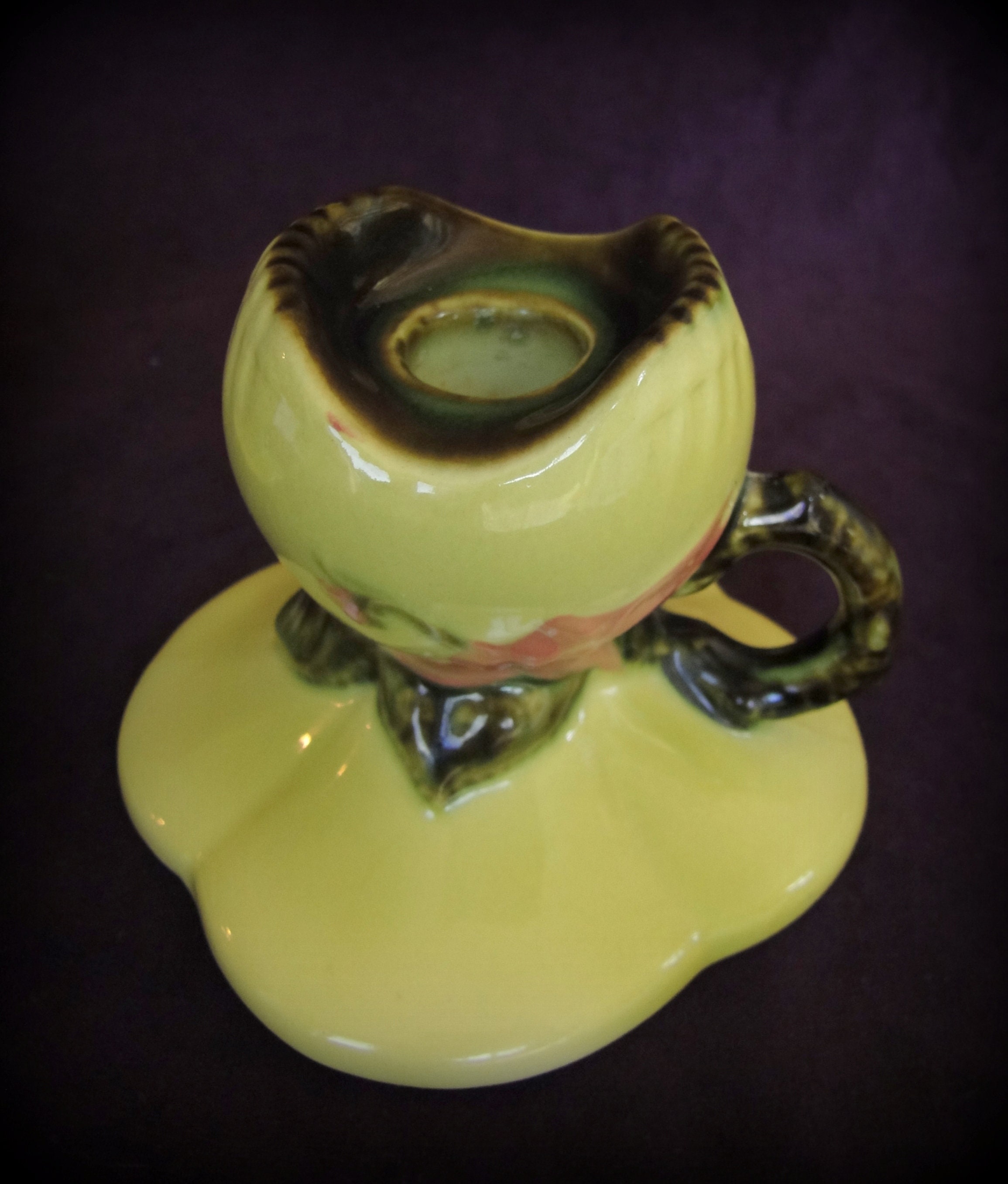 Vintage Hull Woodland Candlesticks - Exquisite Pair of 3.5" Hull ...