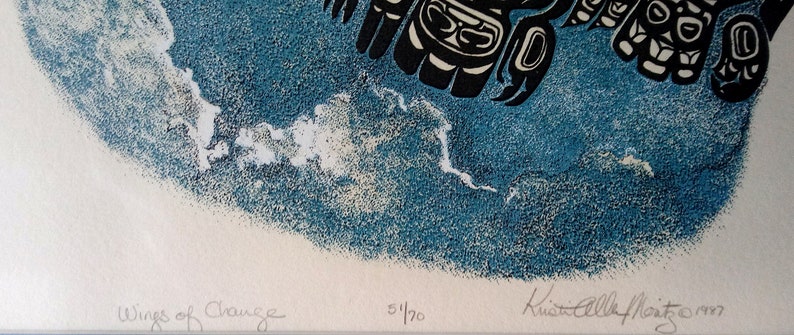 Alaskan Native Art Print Signed and Numbered 51/70 by Juneau | Etsy