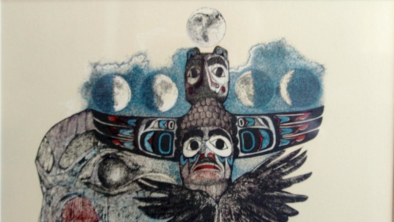 Alaskan Native Art Print Signed and Numbered 51/70 by Juneau | Etsy