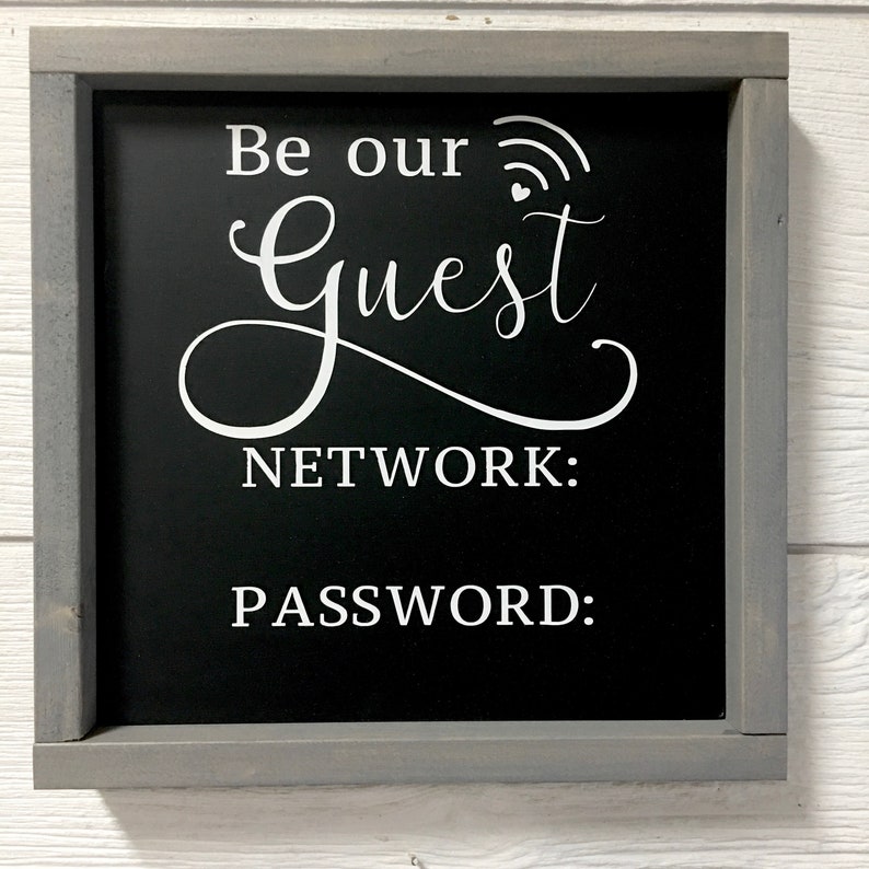 Wifi Password Sign Be Our Guest Disney Chalkboard Wifi Wifi - Etsy