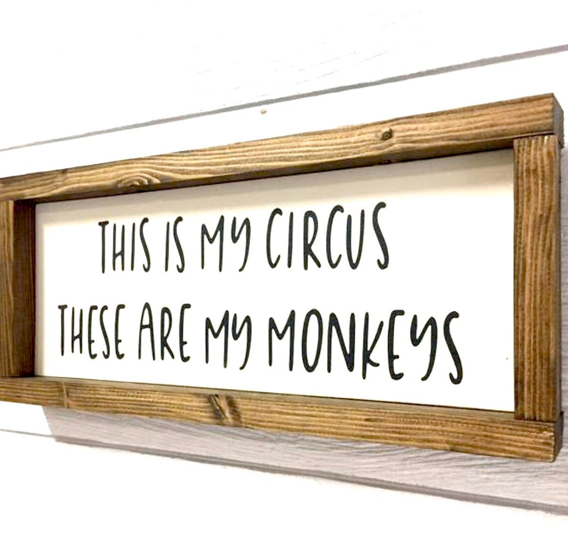 This is My Circus, These Are My Monkeys | Mom Sign | Office Sign ...