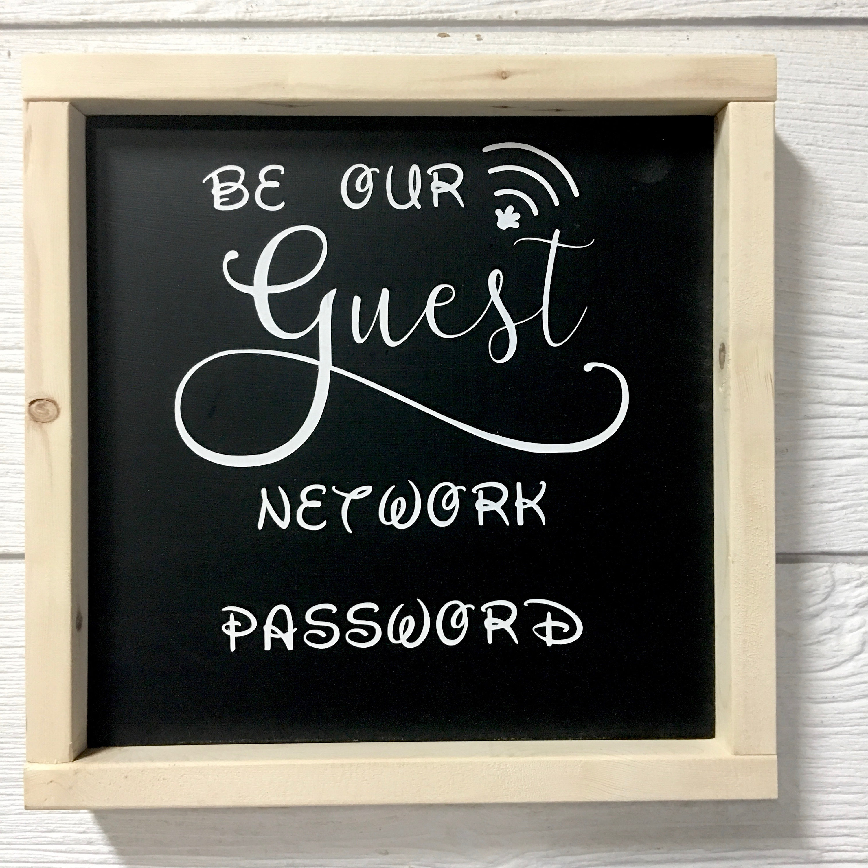 Wifi password sign Be our guest Disney chalkboard wifi wifi - Etsy ...