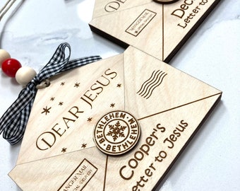 Santa Letter Jesus - Etsy