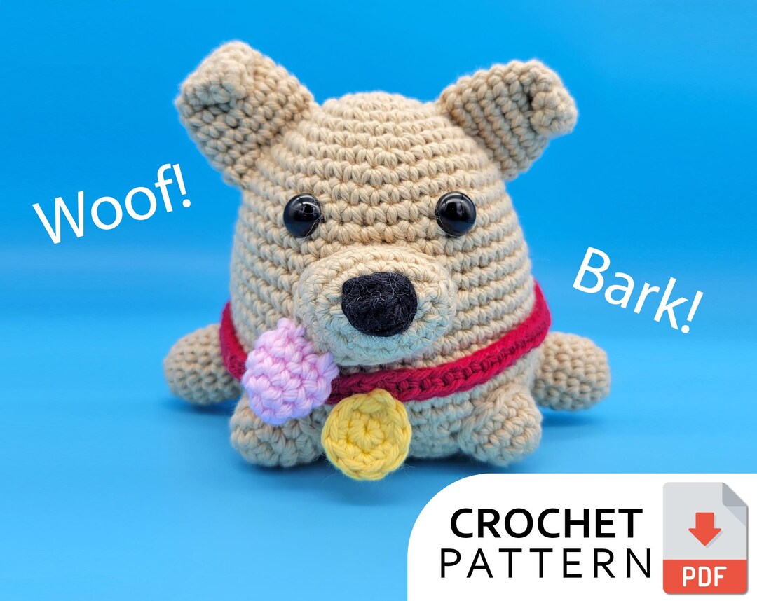 Labrador Dog Crochet Pattern – Beginner-friendly Amigurumi PDF Tutorial ...