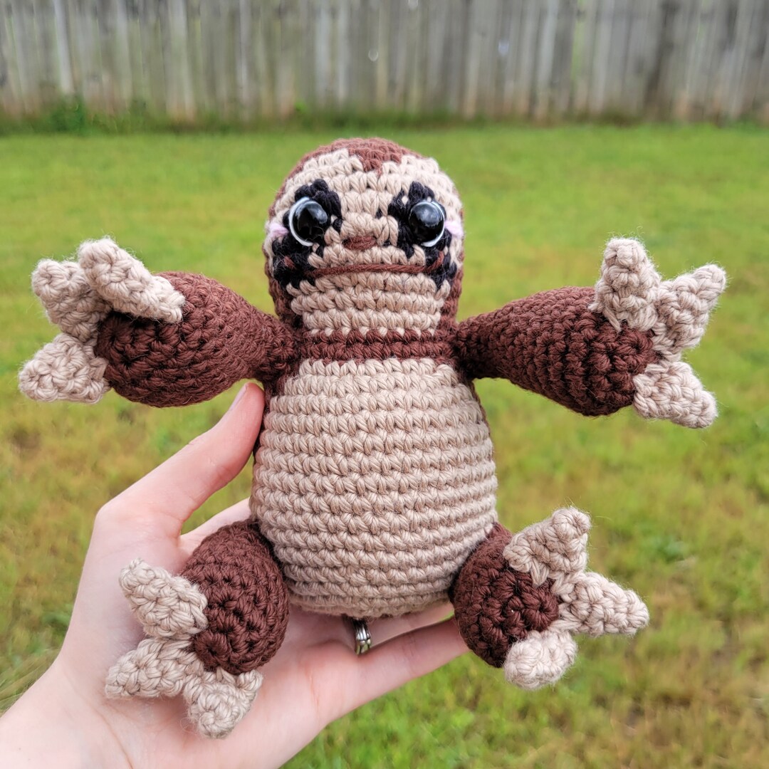 Posable Sloth Crochet Pattern - Etsy
