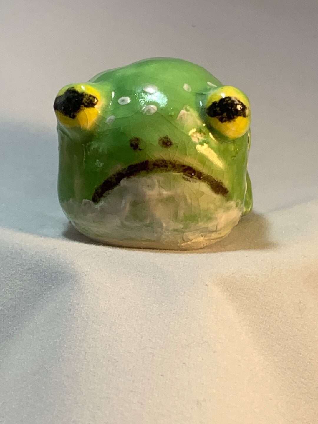 Ceramic White’s Dumpy Tree Frog Whistle - Etsy