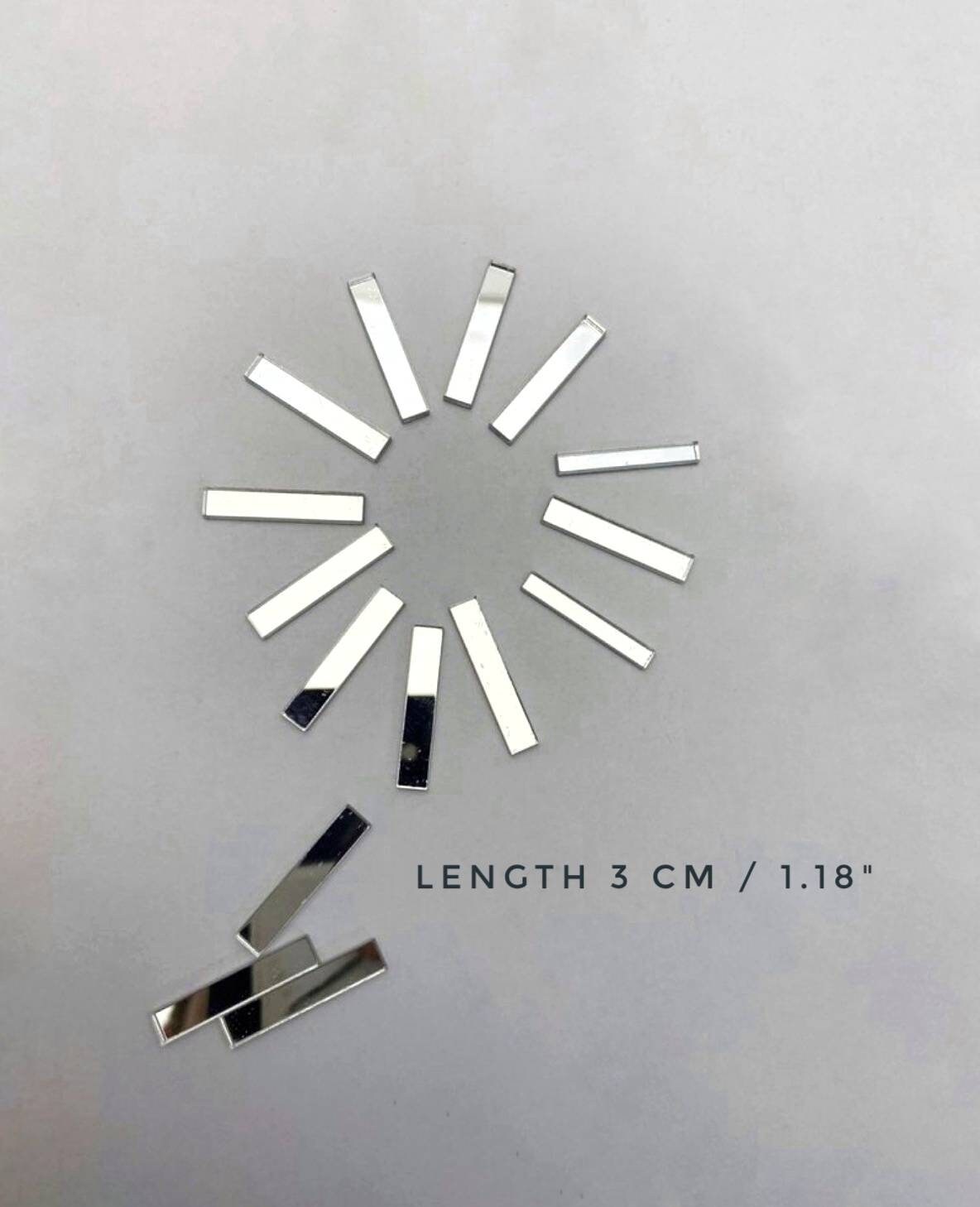 Silver Roman Numerals 4cm & Dashes 3cm for Epoxy Resin - Etsy