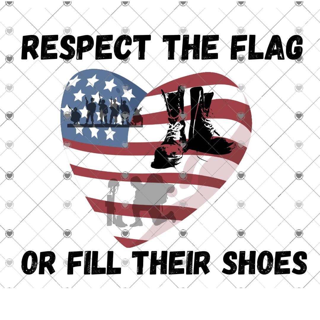 Respect the Flag |happy 4th of July Png | Sublimation Digital Download ...