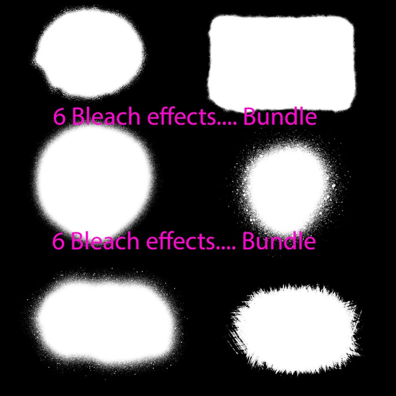 Bleach Effect Png Bundle, Bleach Splashes, Bleach Sublimation Designs for T-shirts and Tumbler ...