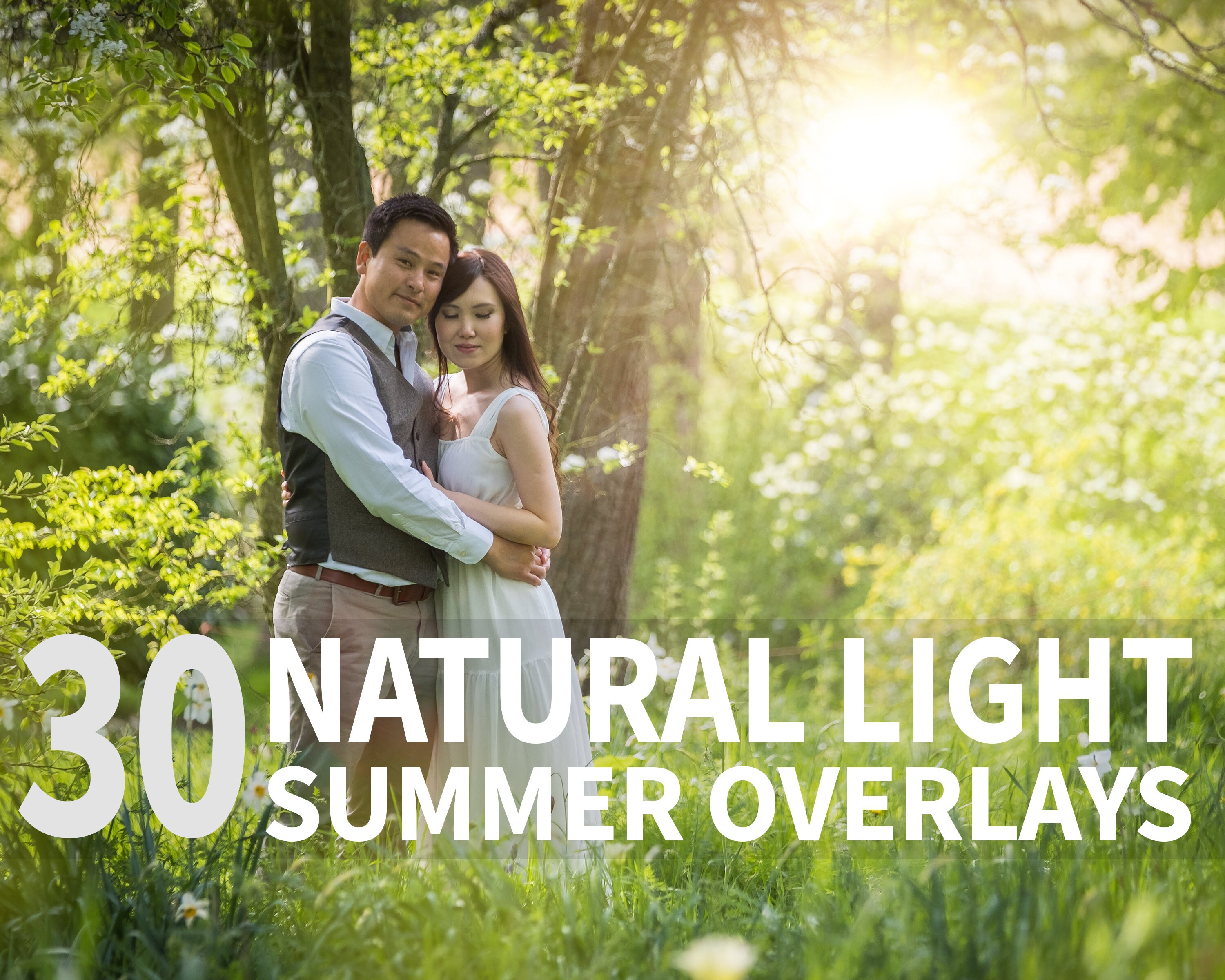 30 SUMMER Natural LIGHT OVERLAYS Sky, Bokeh and Sunflare Layers - Etsy