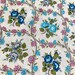 Vintage Blue / Pink Arabesque Floral Pattern Fabric, 2 Yds - Etsy Canada