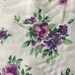 Omega Textile Corp. Purple Floral Fabric - Etsy