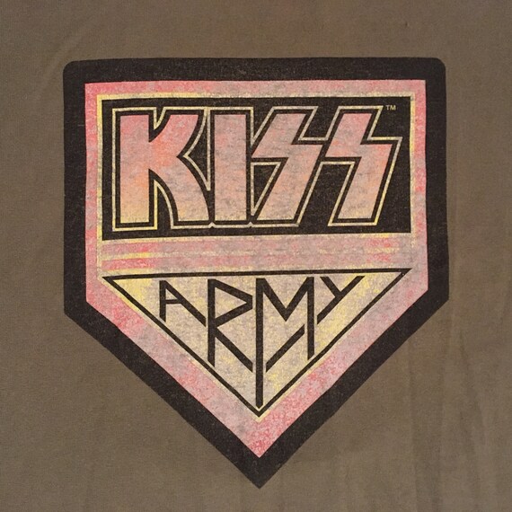 Vintage 1995 KISS Army T-Shirt - Gem