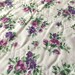 Omega Textile Corp. Purple Floral Fabric - Etsy
