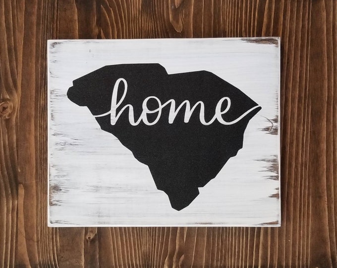 State Home Sign - Etsy