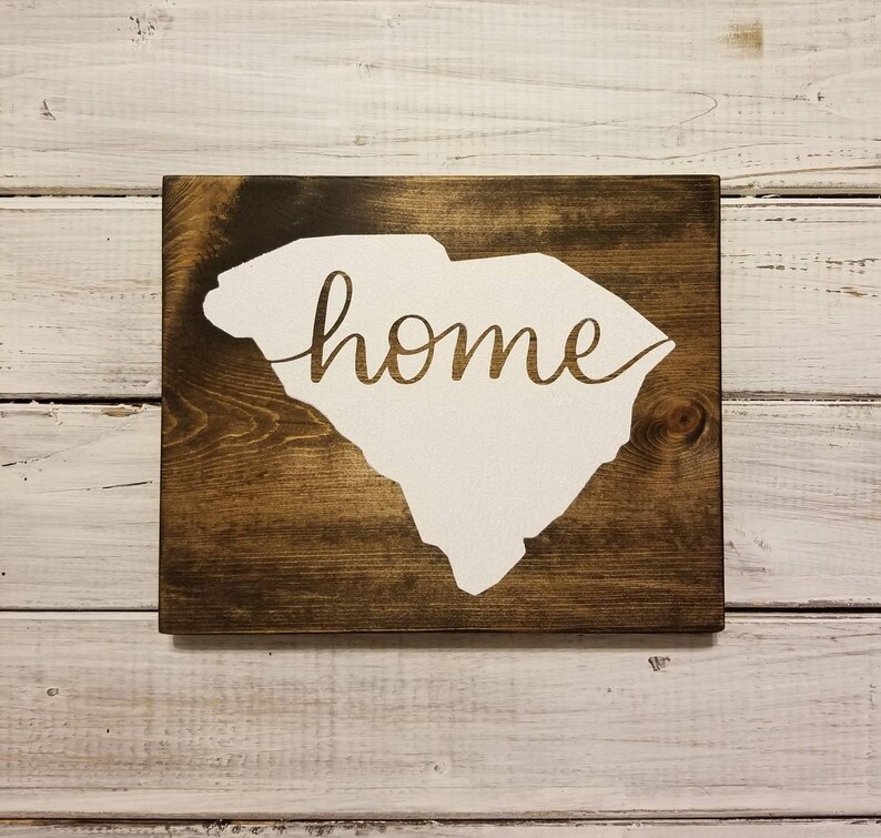 State Home Sign | Etsy