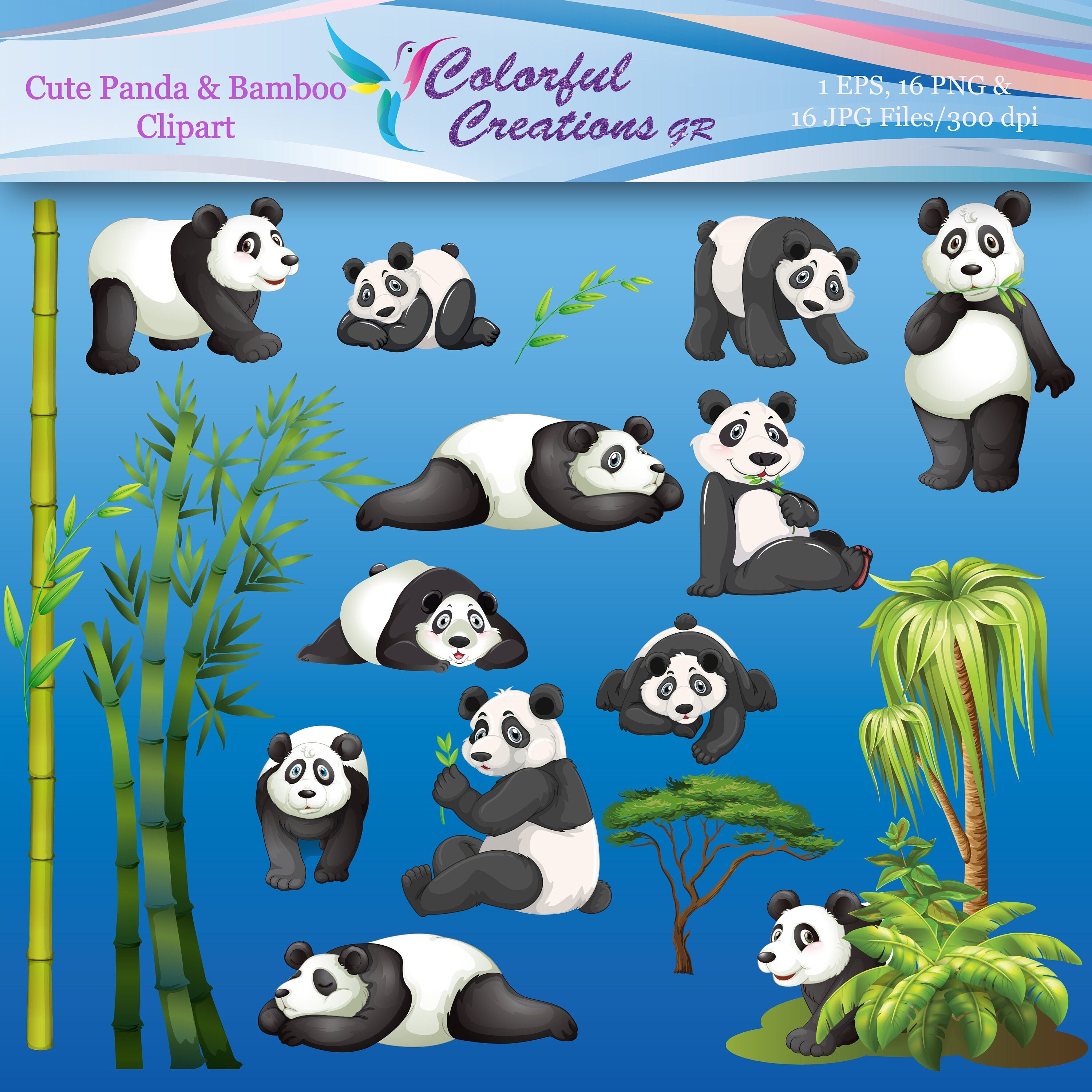 Panda Bear Clipart