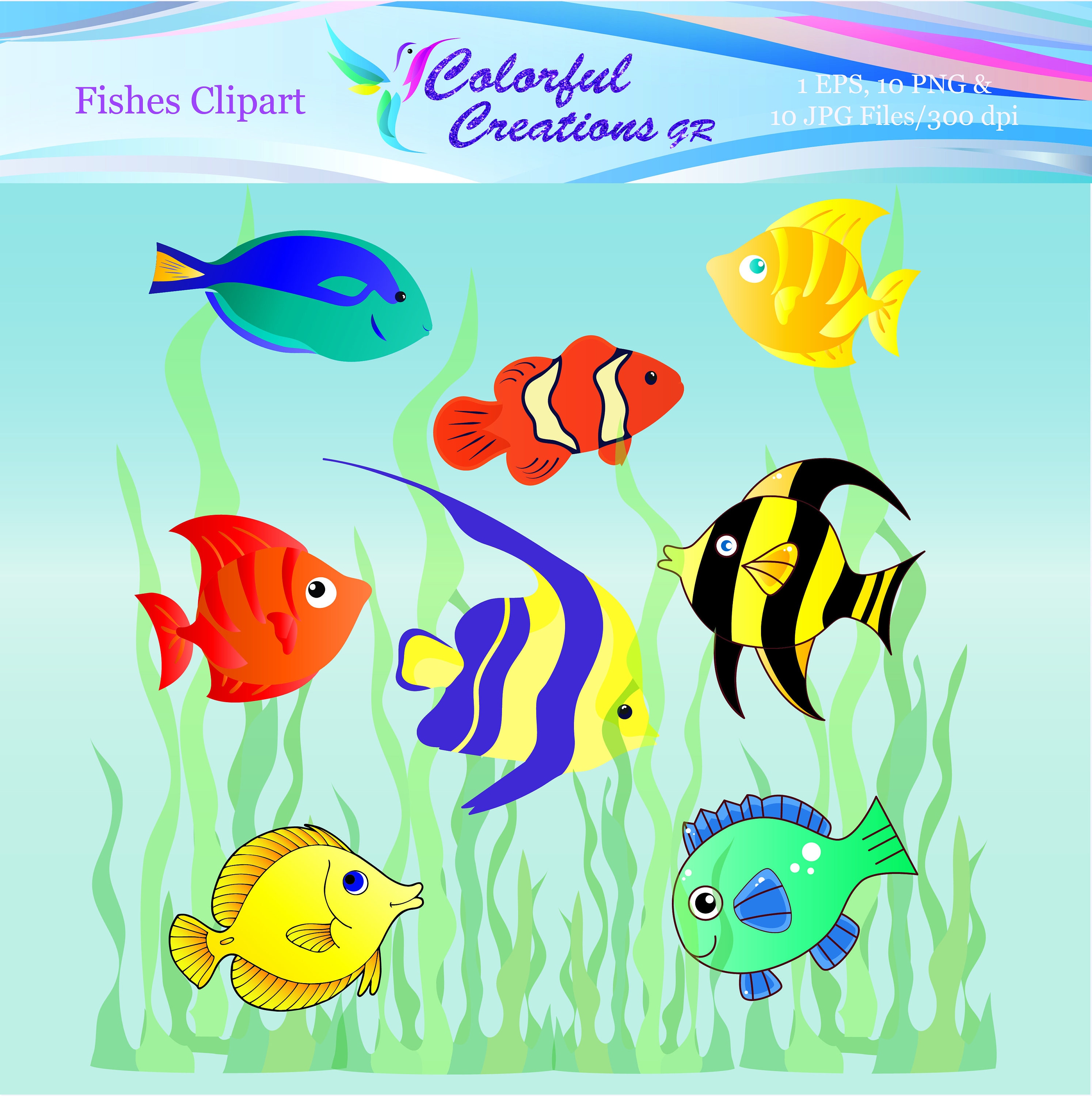 Supply And Demand Clipart Fish