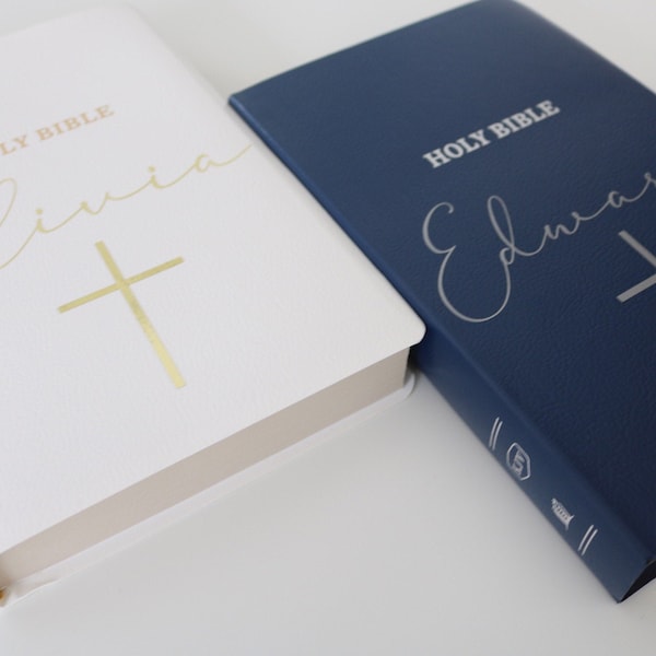 Custom Bible Cover - Etsy