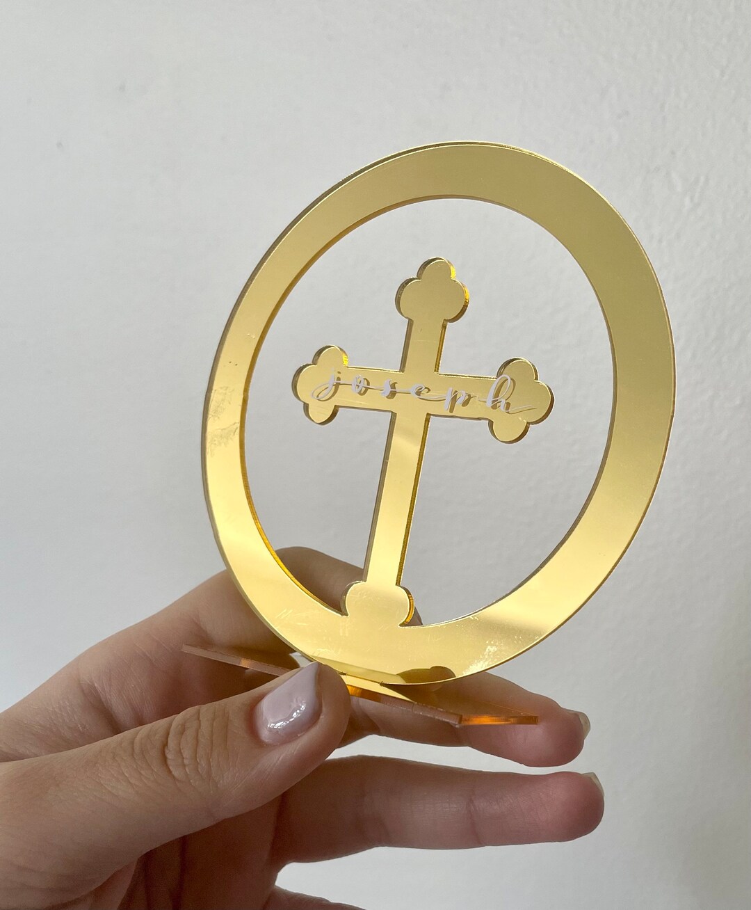 Custom Cross Favors Baptism Favors First Communion Holy Communion ...