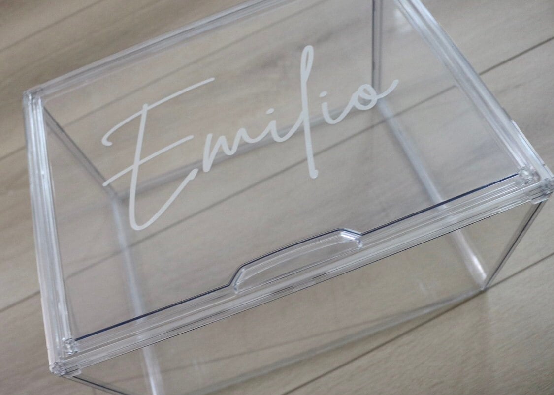 Custom Acrylic Baptism Box|customized Keepsake Baptism Acrylic Box ...