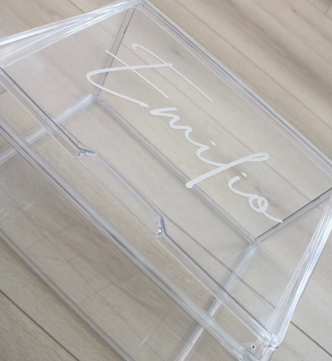 Custom Acrylic Baptism Boxcustomized Keepsake Baptism Acrylic Box ...
