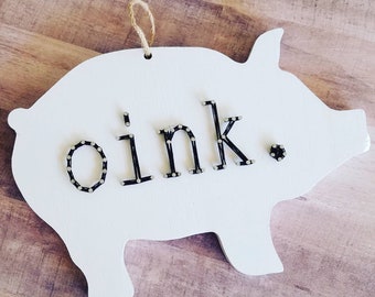 Pig String Art | Etsy
