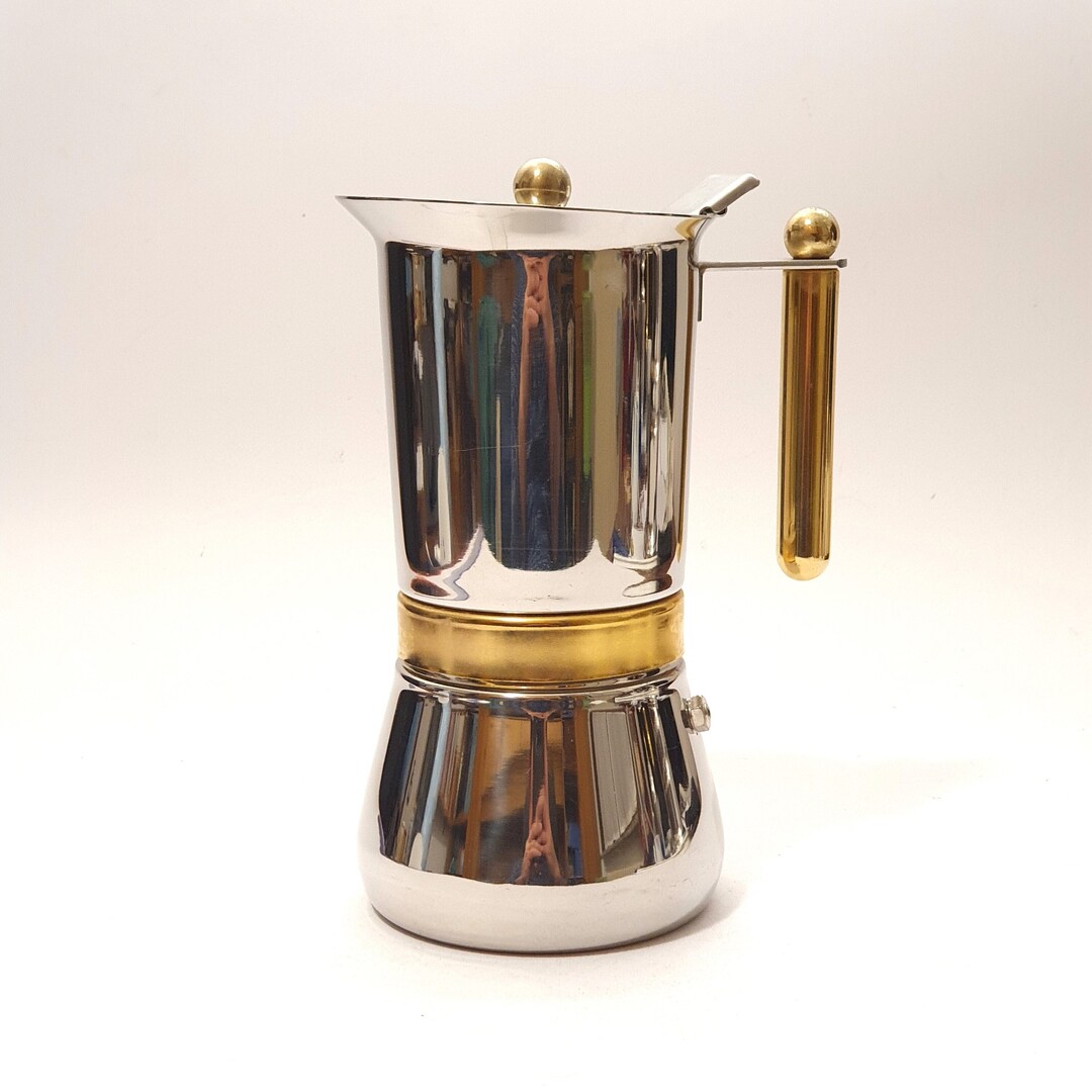 Vintage Italian Moka Espresso Coffee Maker VEV Vigano Vespress - Etsy