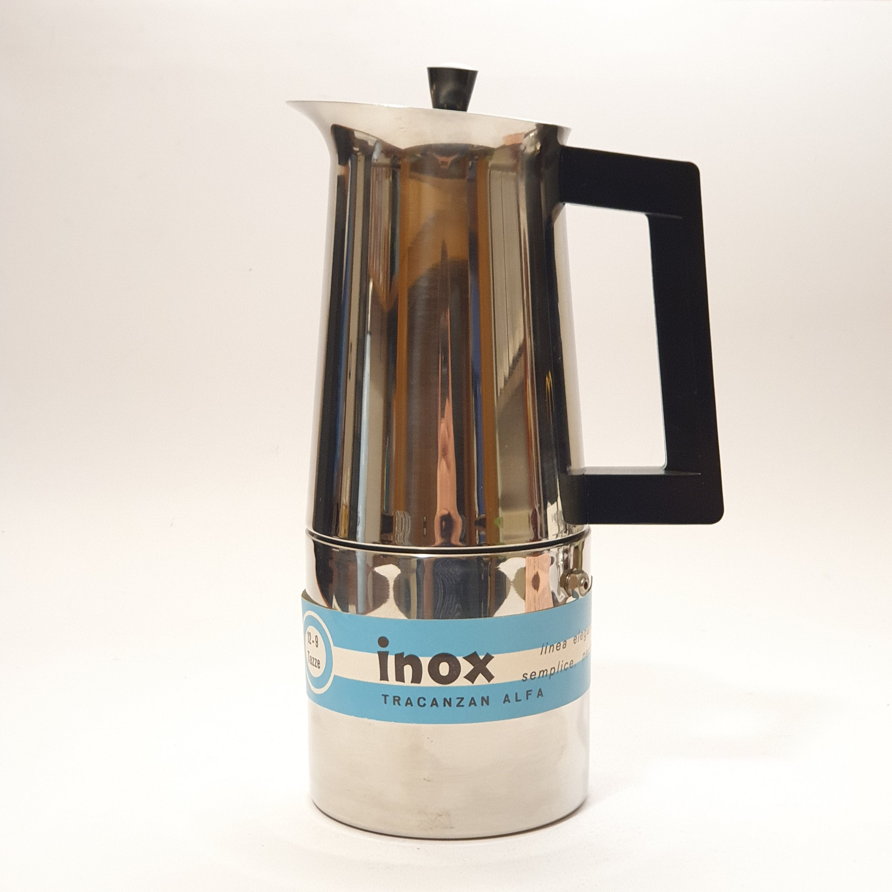 Vintage Italian Alfa Tracanzan Coffee Maker From the 70s in 18/10 ...