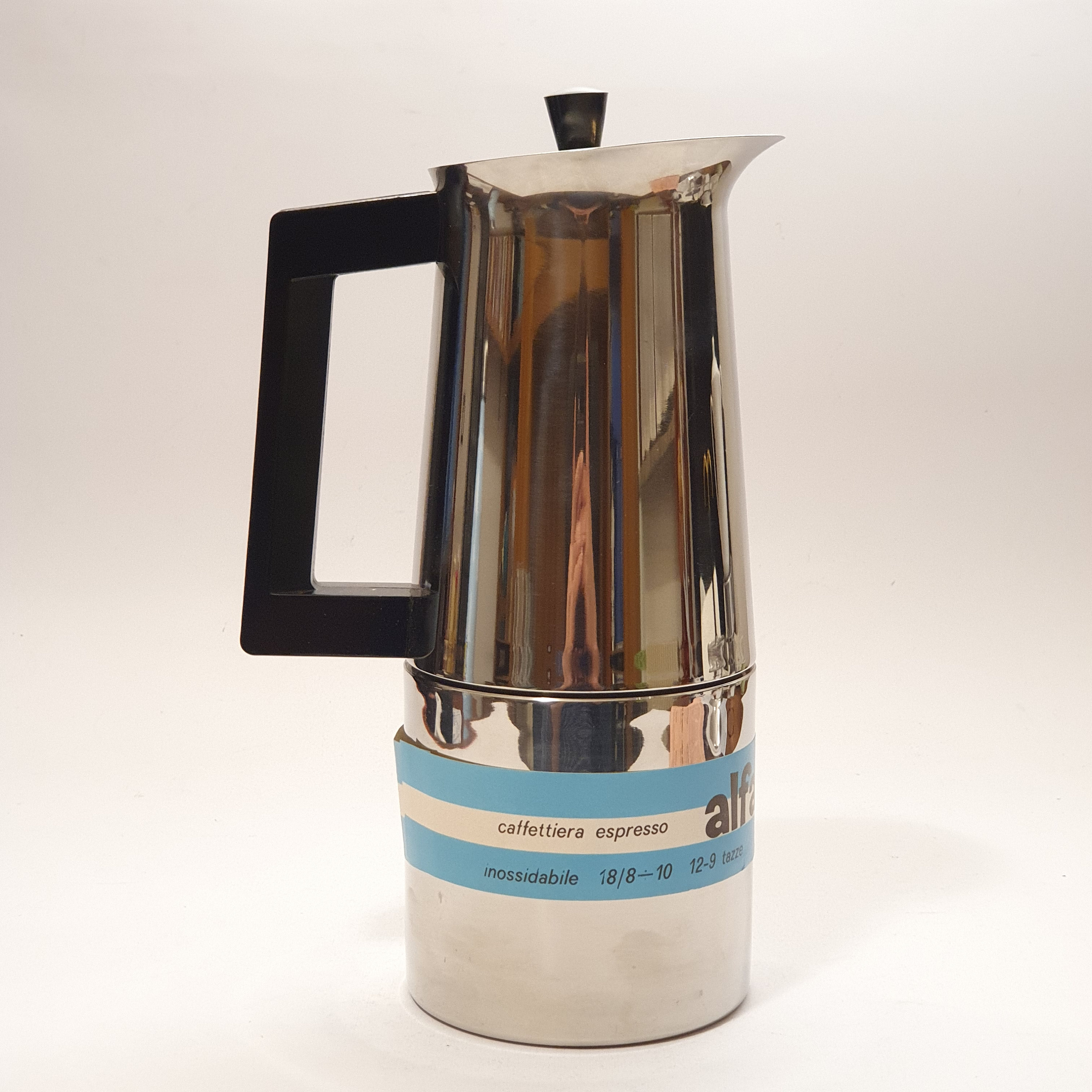 Vintage Italian Alfa Tracanzan Coffee Maker From the 70s in 18/10 ...