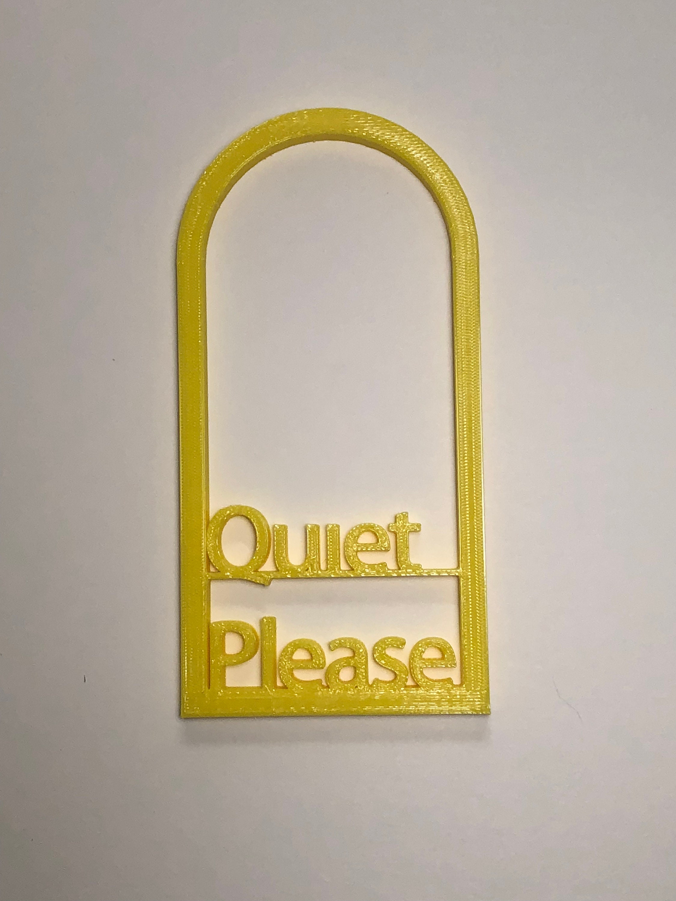 Quiet Please Door Sign - Etsy