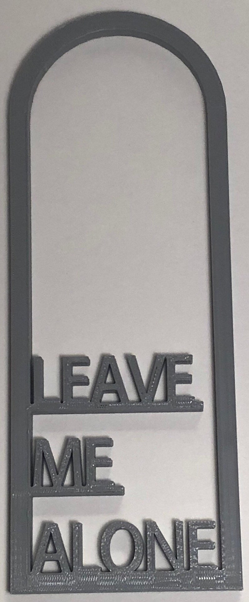 Leave Me Alone Door Sign - Etsy