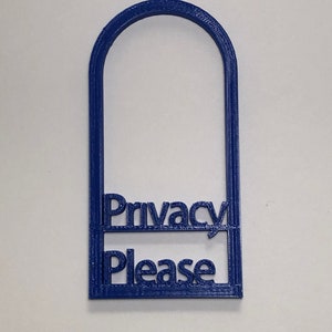 Privacy Please Door Sign - Etsy