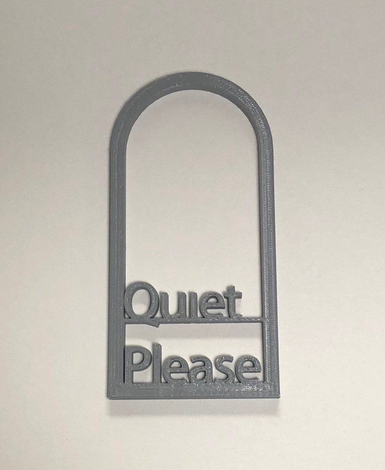Quiet Please Door Sign - Etsy