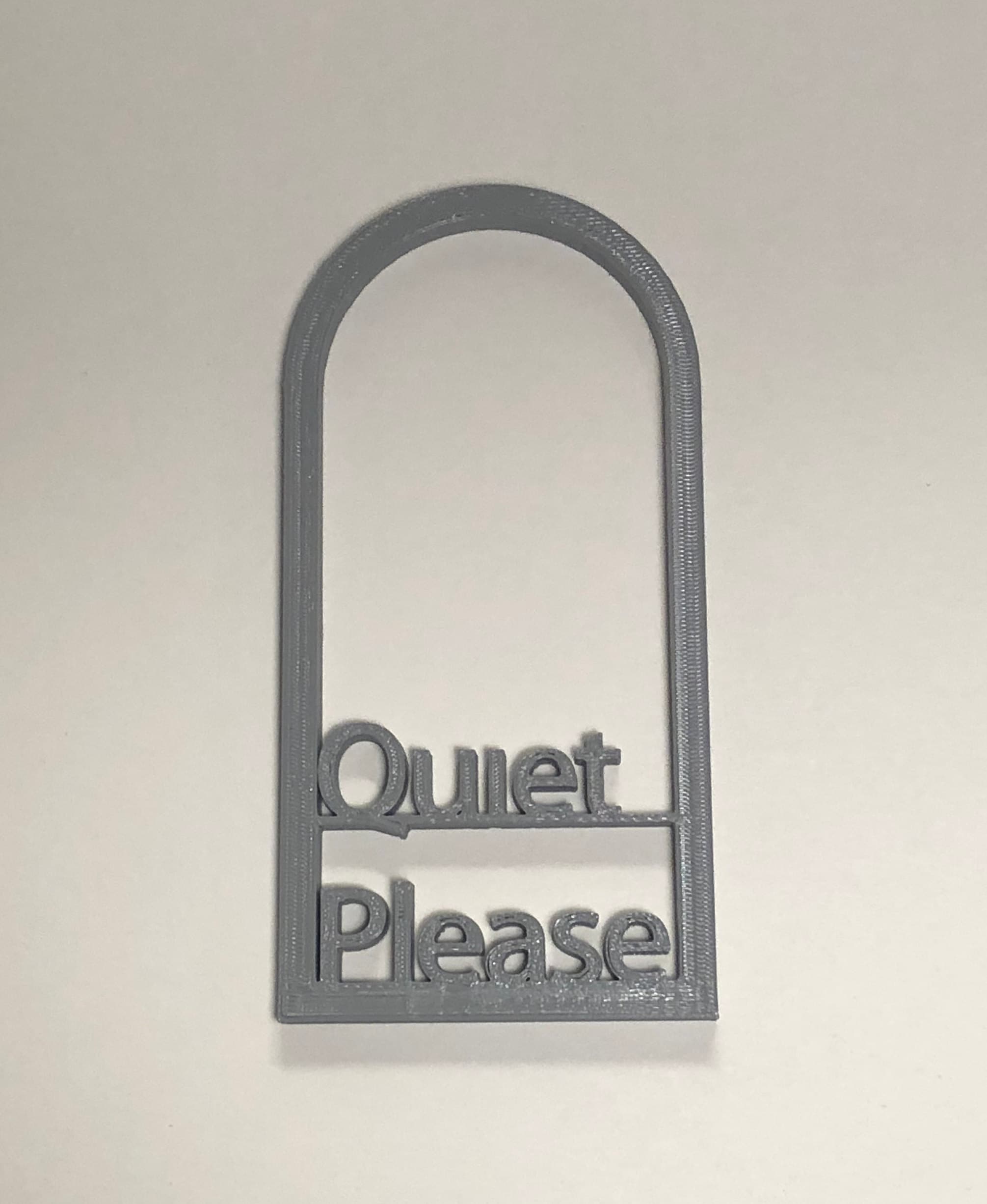 Quiet Please Door Sign - Etsy