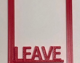 Leave Me Alone Sign - Etsy