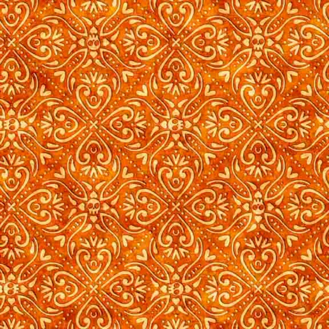 Creepin' It Real 30392-O Scroll Medallion Pumpkin. Priced by the Half ...