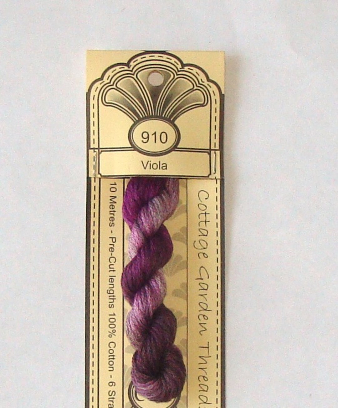 Hilo de jardín de cabaña 910 Viola - Etsy España