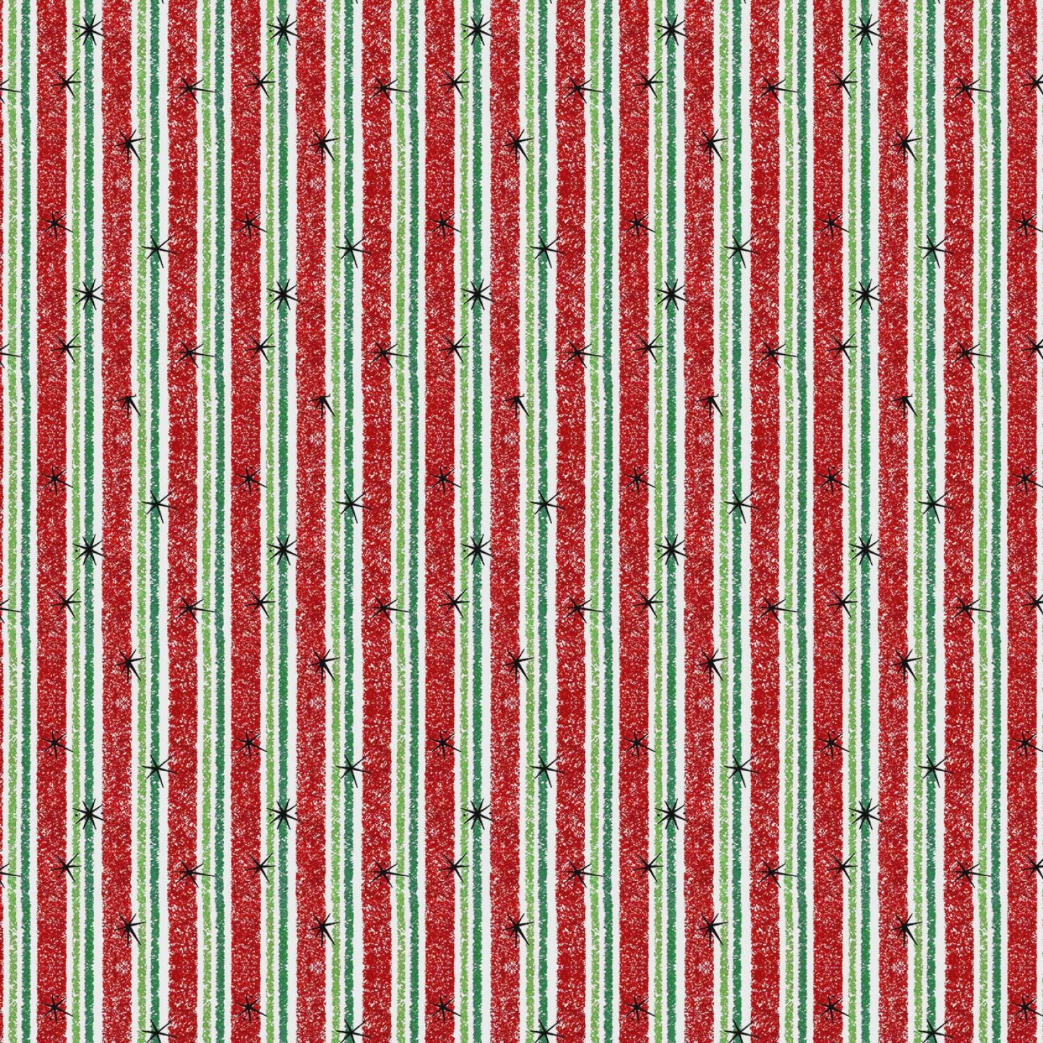 Holly Jolly DCX12271-CREM - Red/green Stripe. Priced by the Half Yard ...
