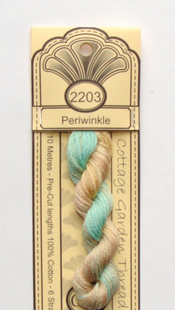 Cottage Garden Thread 2203 Periwinkle | Etsy