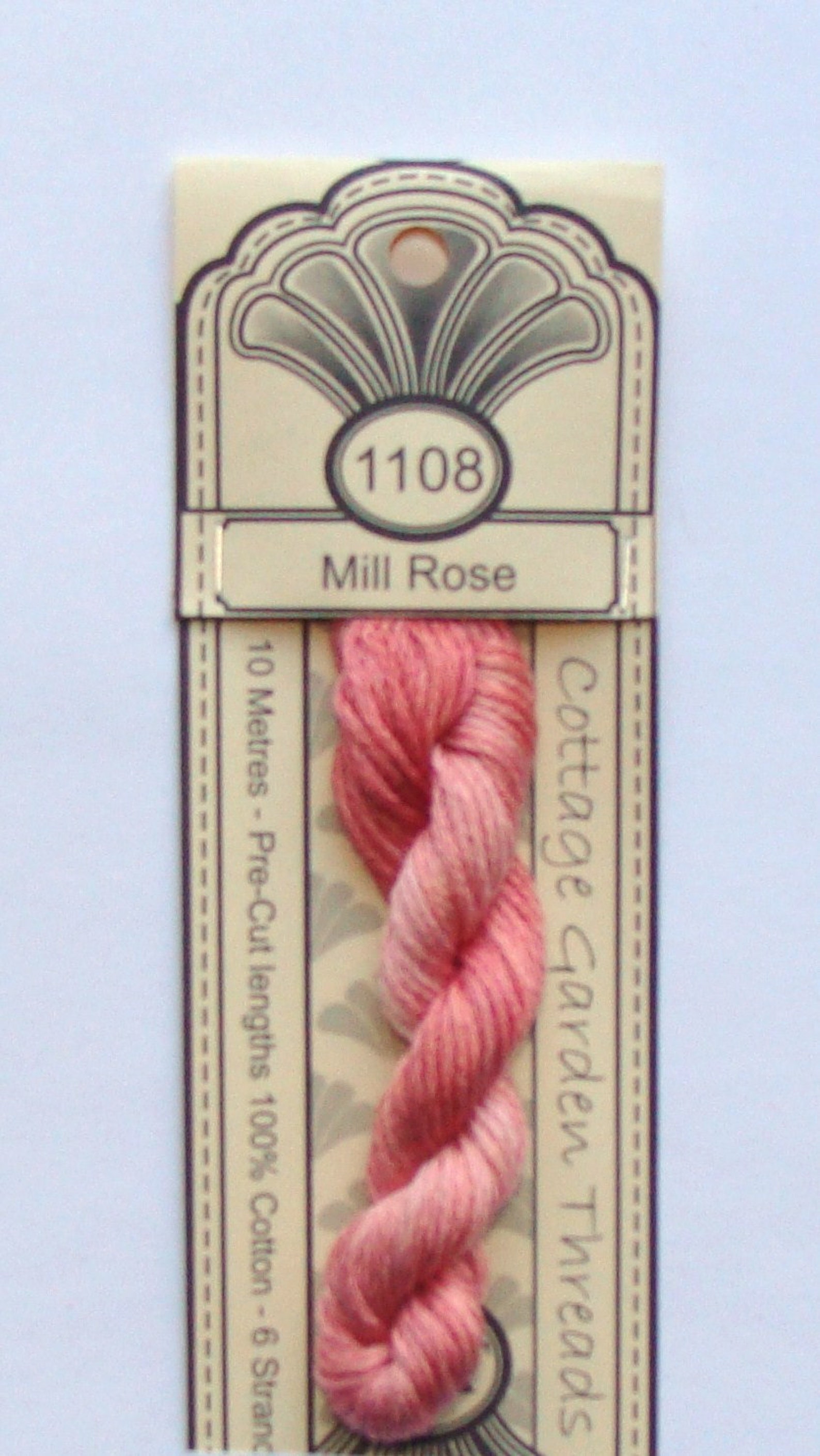 Cottage Garden Thread 1108 Mill Rose - Etsy
