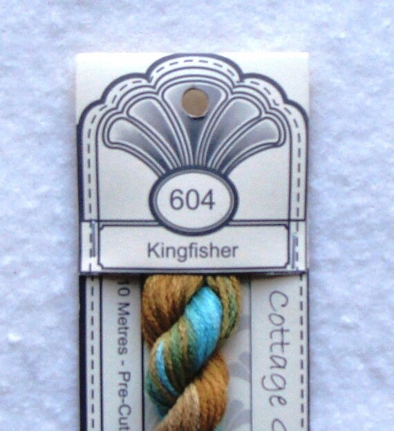 Cottage Garden Thread 604 Kingfisher | Etsy