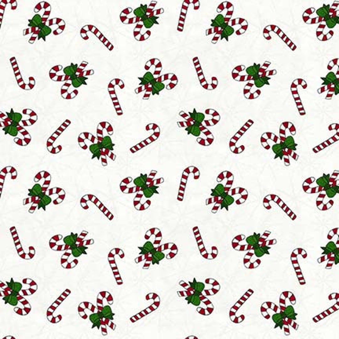 2812-01 My Cowboy Gave to Me White Tossed Candy Canes. Priced by the ...